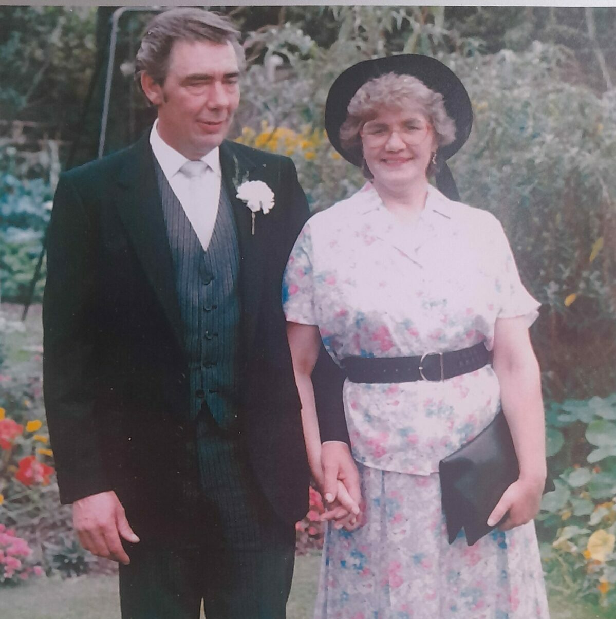 Brian Bailey scrubbed up well with his dear wife Chris | David G Bailey